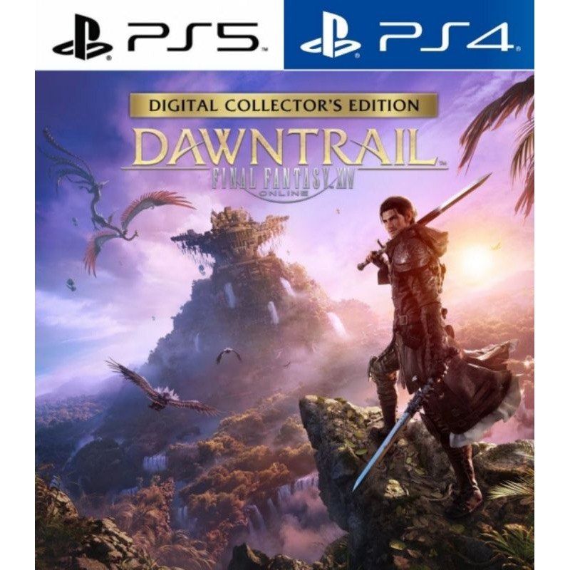 Ps4/Ps5 Final Fantasy XIV Dawntrail Collector's Edition Expansion Digital, Video Gaming, Video ...