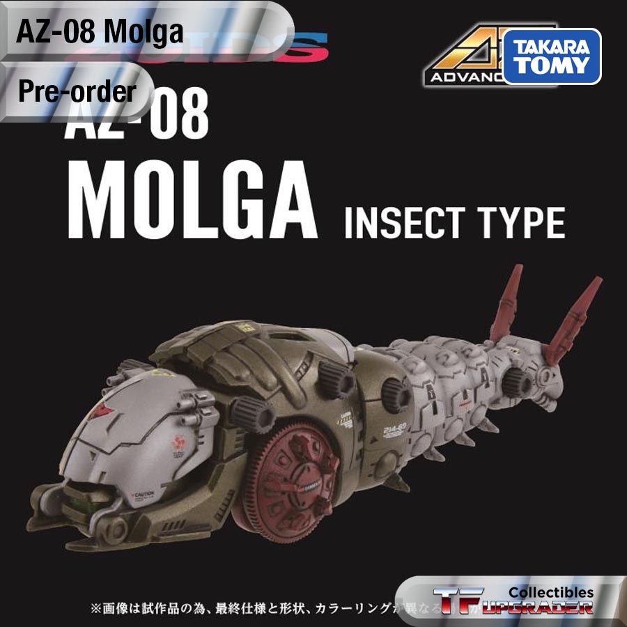 [Q1 2025] Takara Tomy Zoids ADVANCED Zi 1/72 AZ-08 Molga Model Kit ...