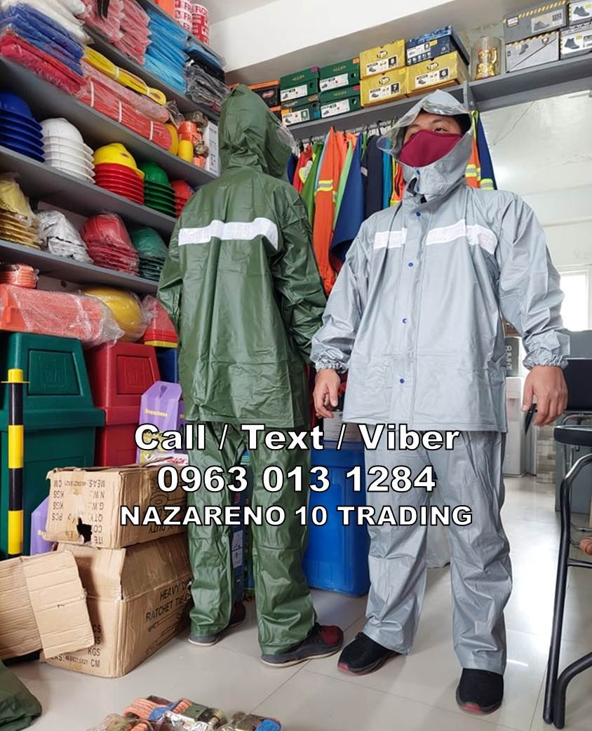 Rain coat with reflector titanium rain coat, Looking For on Carousell