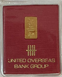 Uob gold bar For Sale | Carousell Singapore
