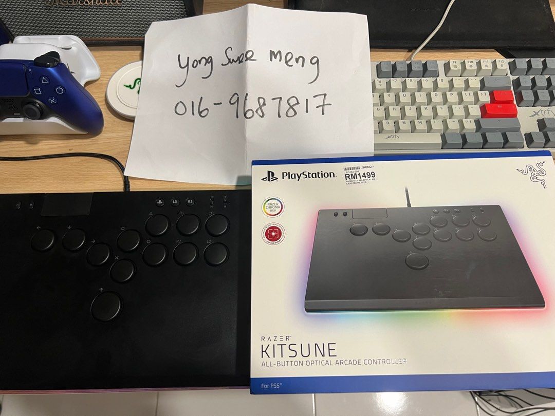 Razer kitsune hitbox, Video Gaming, Video Game Consoles, PlayStation on ...