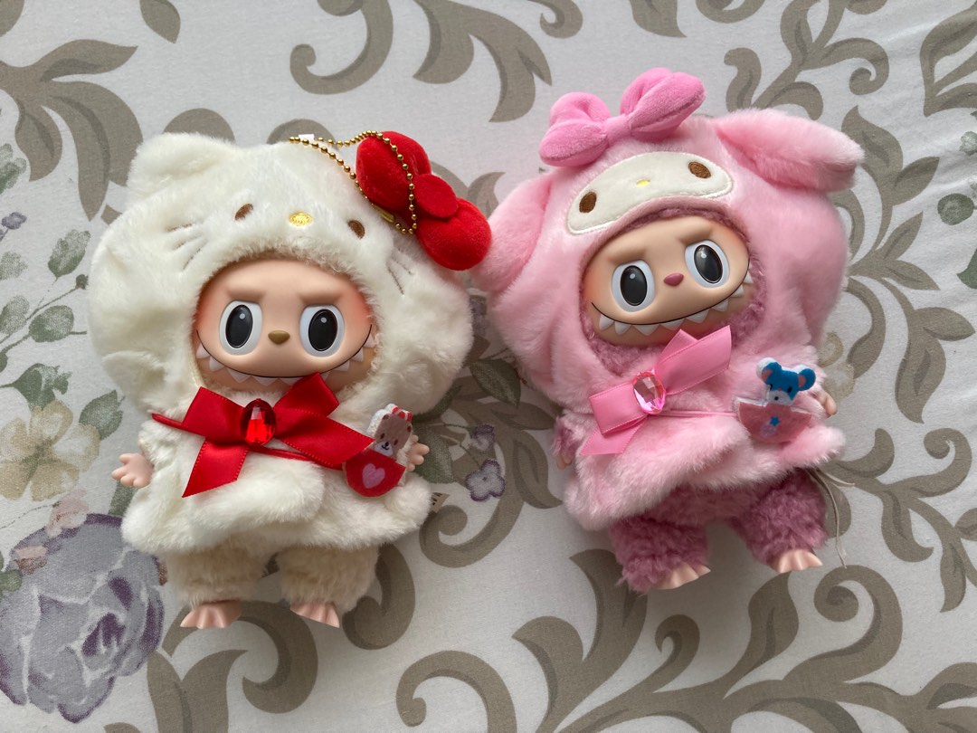 Ready Baju Labubu Hello Kitty dan Melody, Toys & Collectibles, Mainan ...