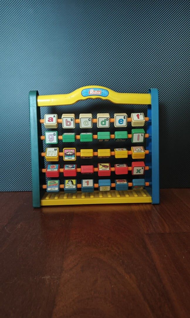 Redbox Alphabet/Words/Numbers Toy, Hobbies & Toys, Toys & Games on ...