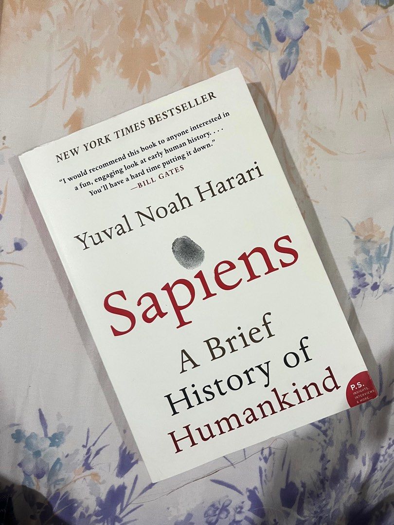 SAPIENS BY YUVAL NOAH HARARI / Sapiens Book / Buku Sapiens / A Brief ...