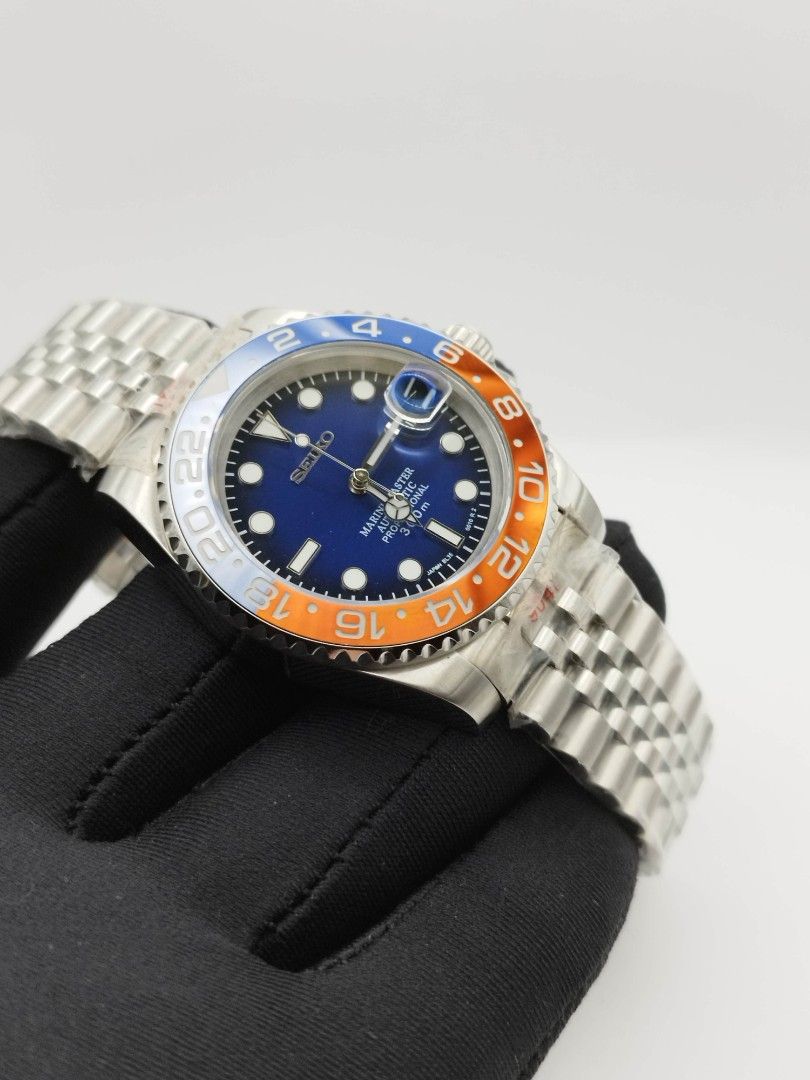 Seiko Seikolex Pepsi gradient, Men's Fashion, Watches & Accessories ...