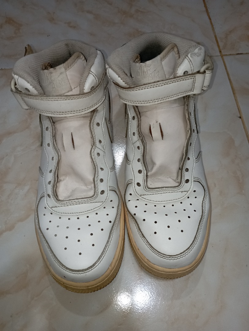 Sepatu Second Nike Air force 1 white Af1 air force one, Fesyen Wanita, Sepatu di Carousell
