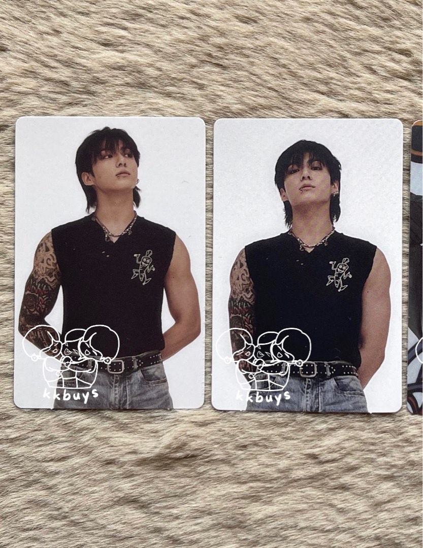 [SET] JK Golden Tattoo Exclusive PC jungkook koo walmart target exclu ...