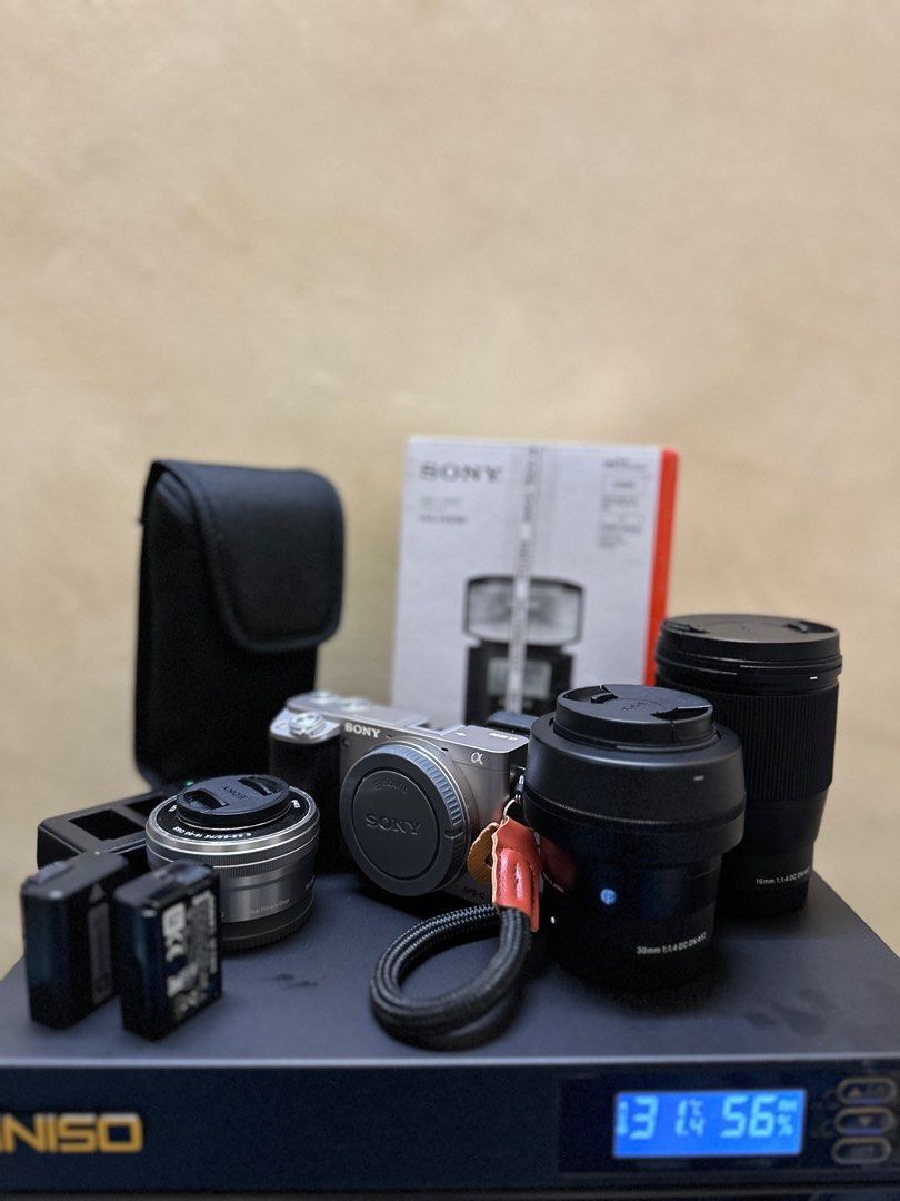 Sony A6000 + bundle kits!, Photography, Lens & Kits on Carousell