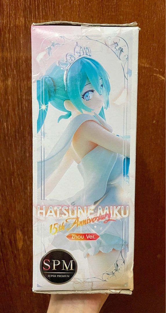 SPM 初音 15周年 figure Hatsune Miku 15th Anniversary Zhou ver 大盒 Sega Super ...