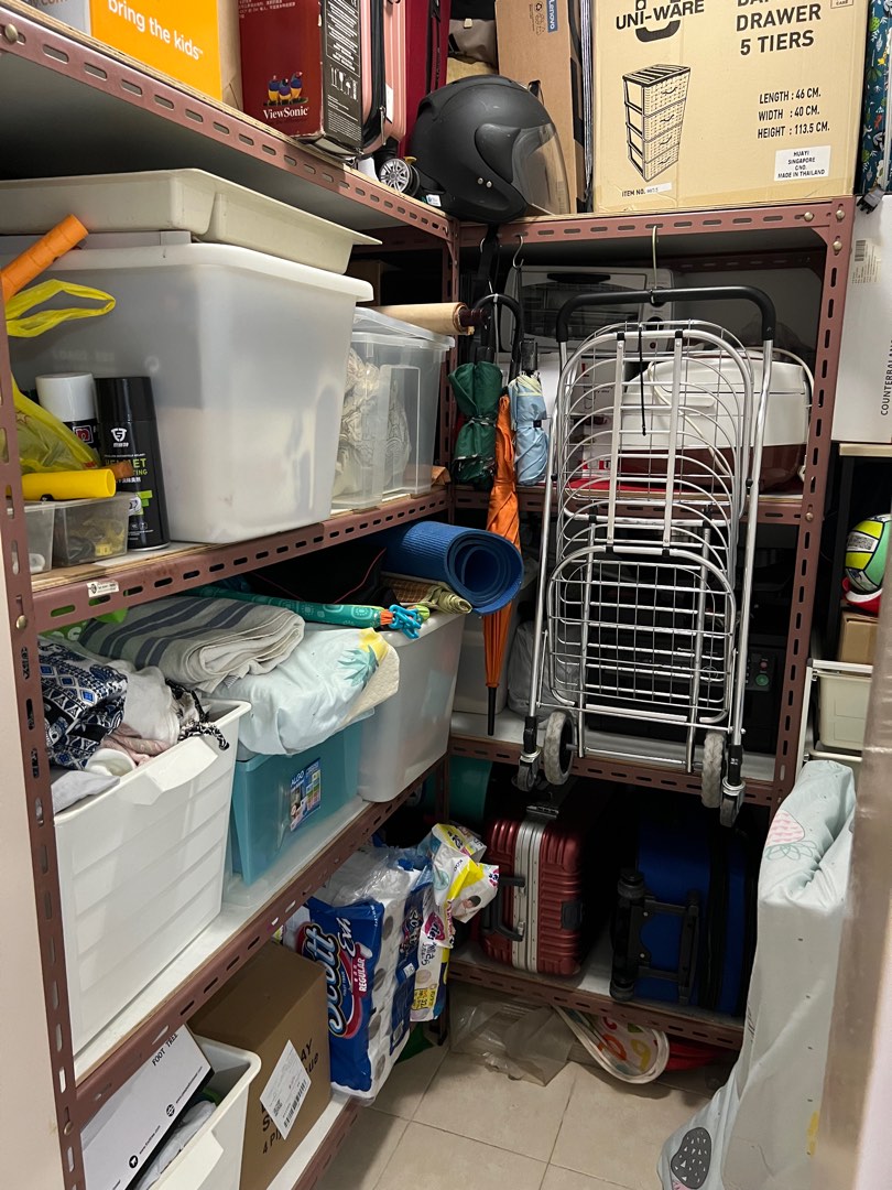 Storeroom Rack, Furniture & Home Living, Furniture, Shelves, Cabinets ...