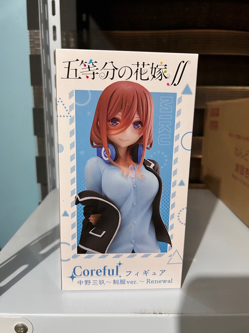 Taito Coreful Miku Nakano Renewal Ver, Hobbies & Toys, Toys & Games on Carousell