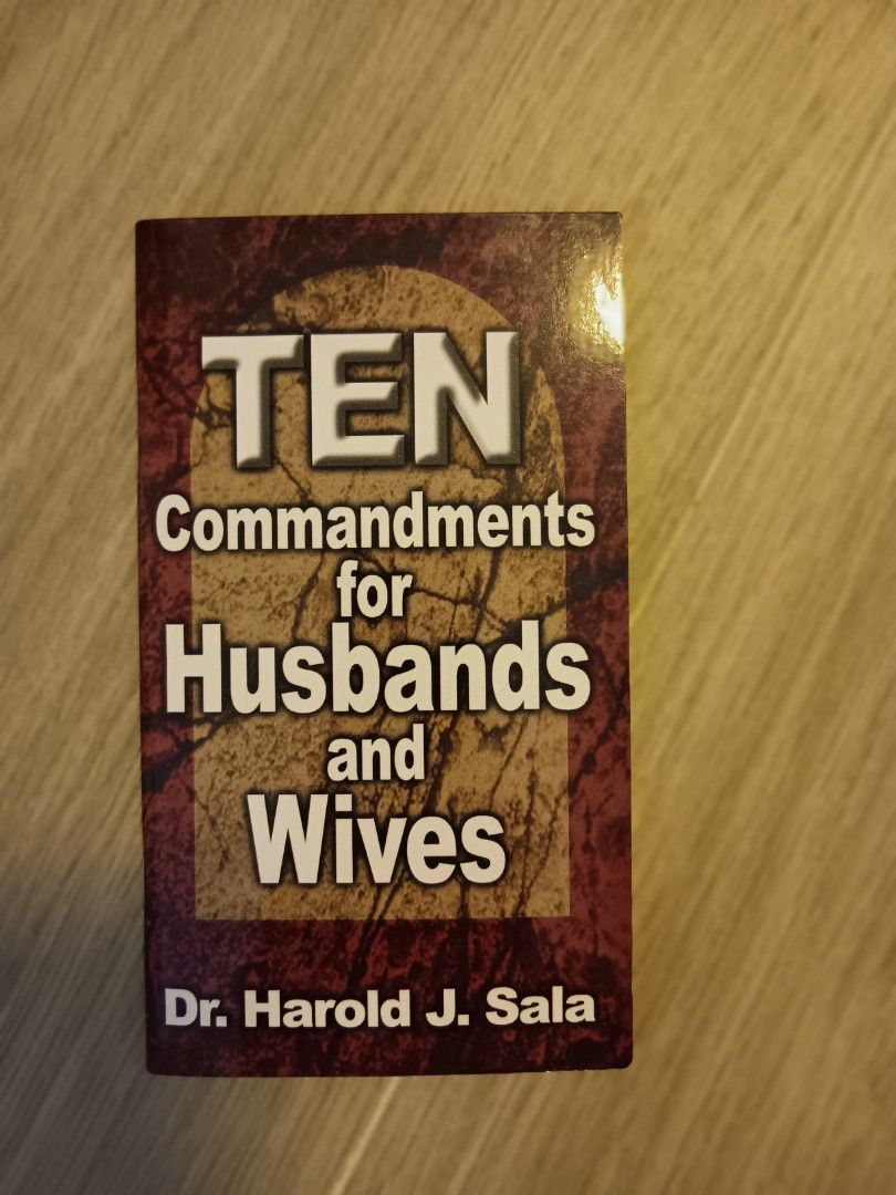 Ten Commandments for Husband and Wives, 興趣及遊戲, 書本 & 文具, 宗教書藉 - Carousell