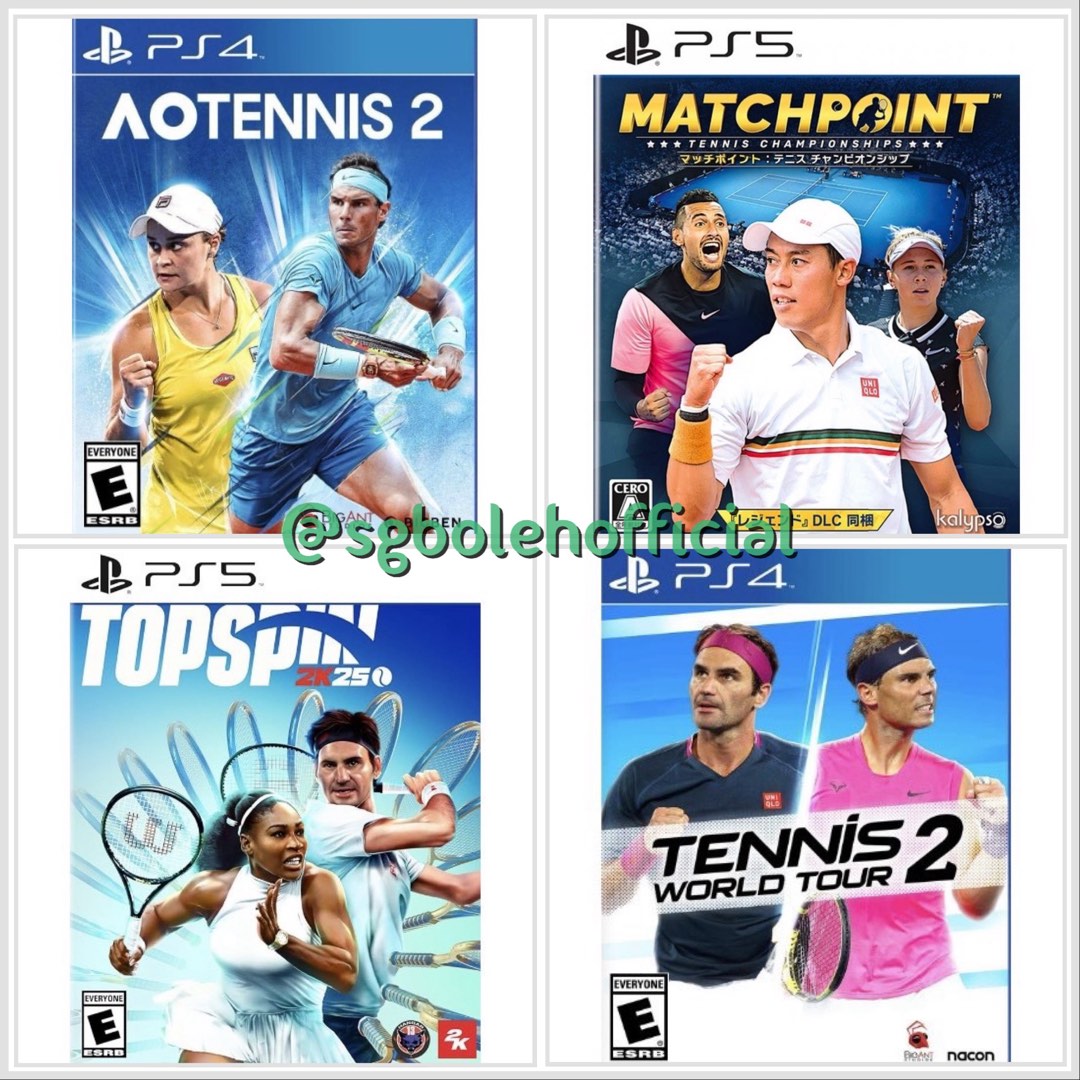 Top Spin 2K25 | AO Tennis 2 | Tennis World Tour 2 | Matchpoint Tennis Championships (PS4 & PS5 ...