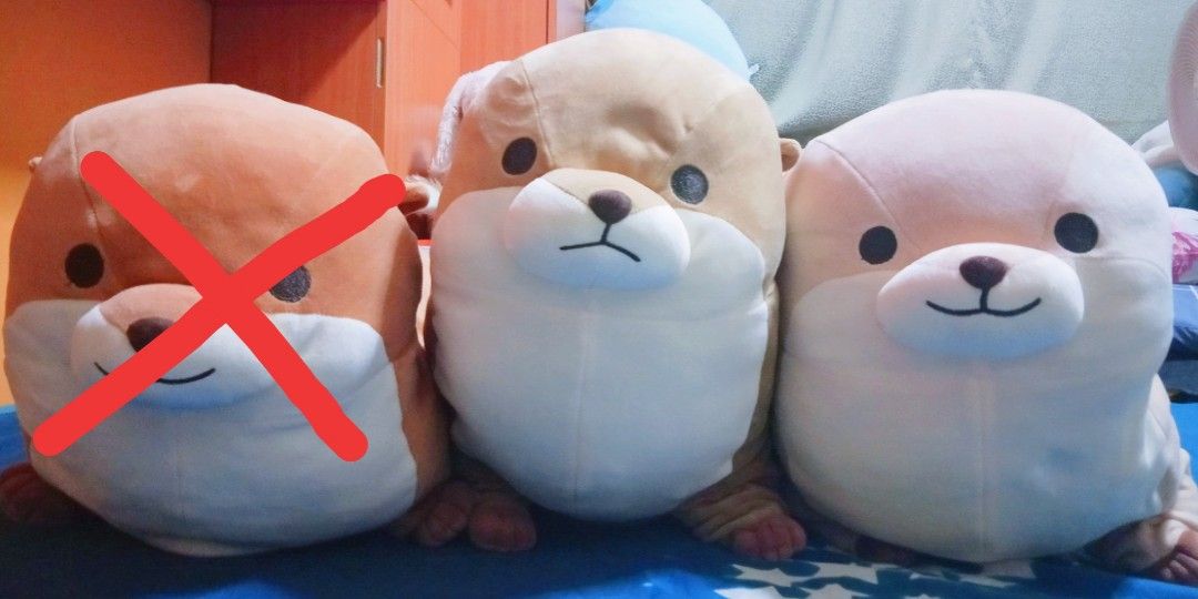 [Toreba] Amuse Japan Otter Plush Mochi Kawauso, Hobbies & Toys, Toys & Games on Carousell