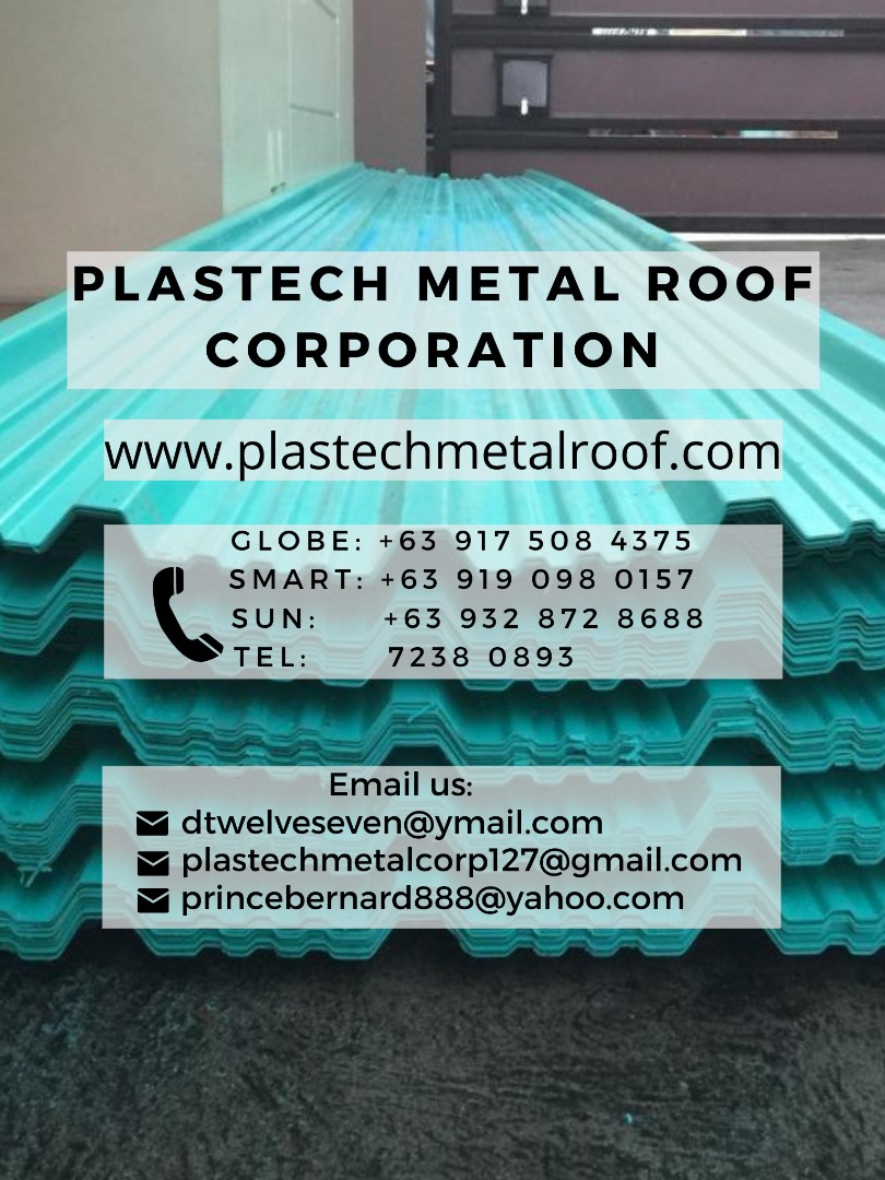 UPVC homogeneous color roof, Commercial & Industrial, Construction ...