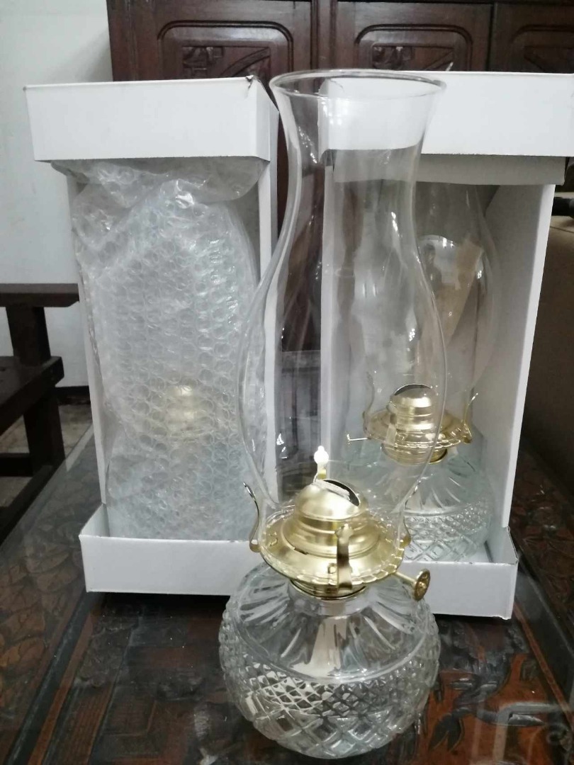 Vintage-style kerosene lamp / gasera 13" with box imported from China ...