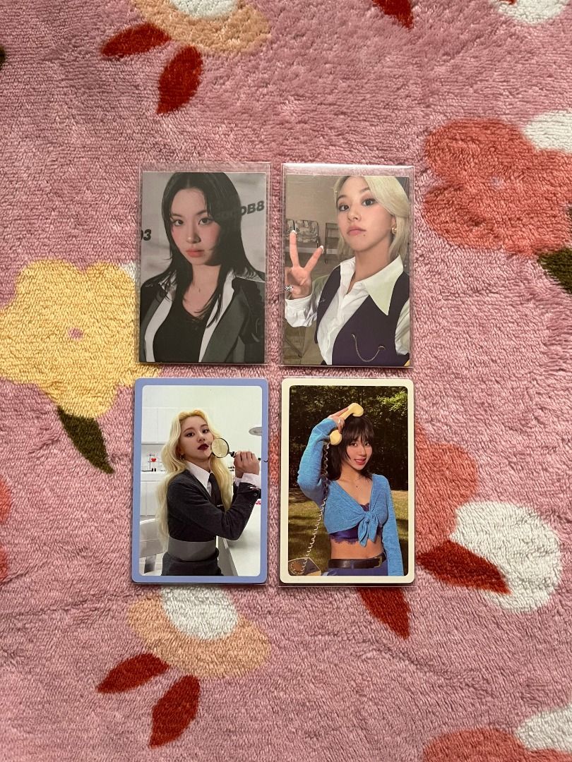 wts lfb ph assorted kpop photocards and unsealed albums bts txt bp blackpink skz svt twice ...