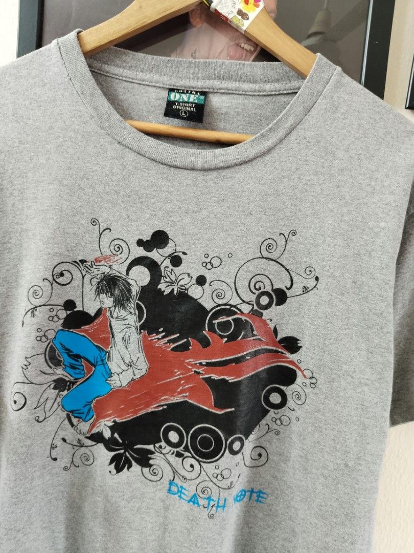 Y2K ANIME DEATH NOTE, Men's Fashion, Tops & Sets, Tshirts & Polo Shirts ...