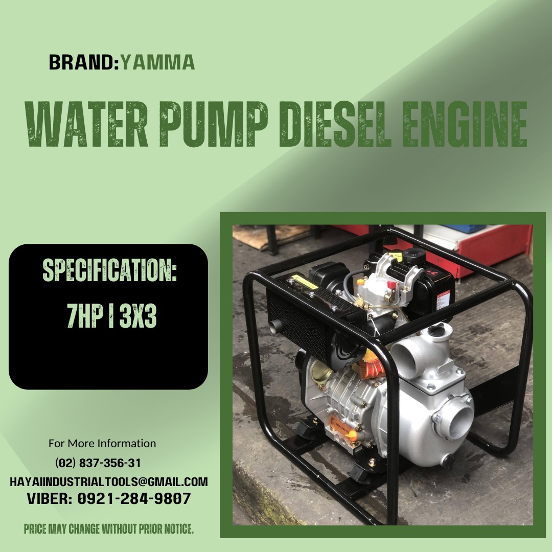 Yamma Water Pump Diesel Engine, Commercial & Industrial, Industrial ...