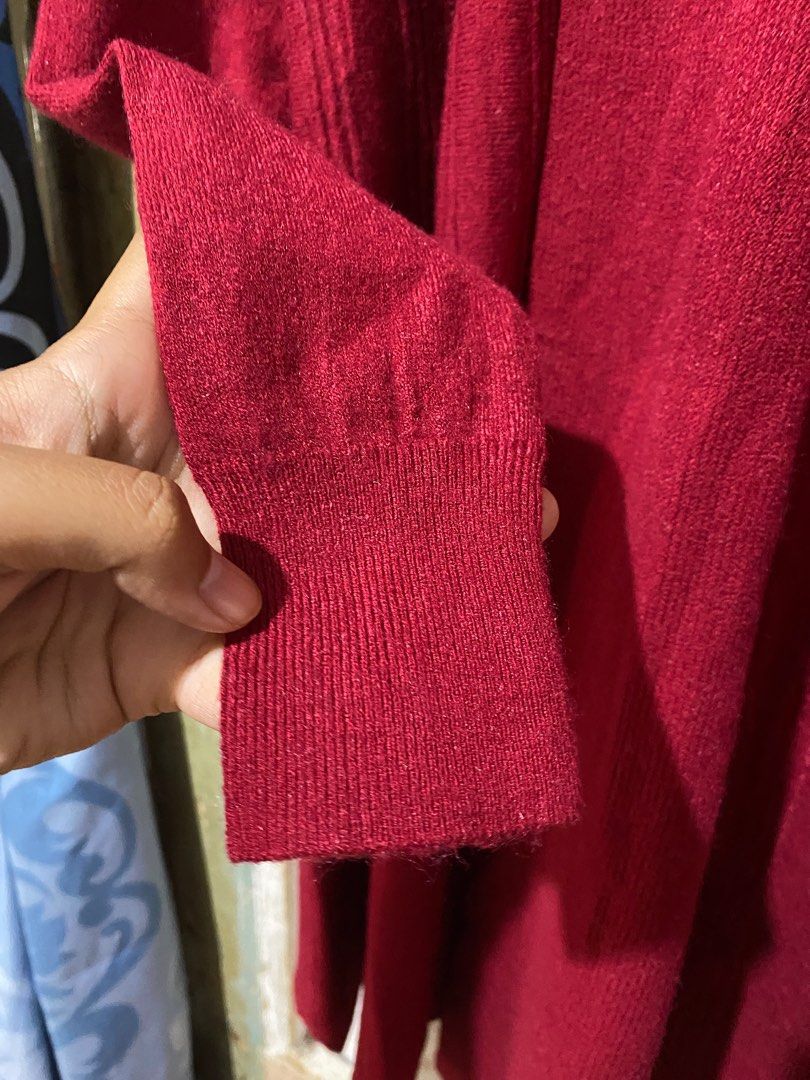 ZARA OUTER PREMIUM MAROON ALL SIZE, Fesyen Wanita, Pakaian Wanita, Baju ...