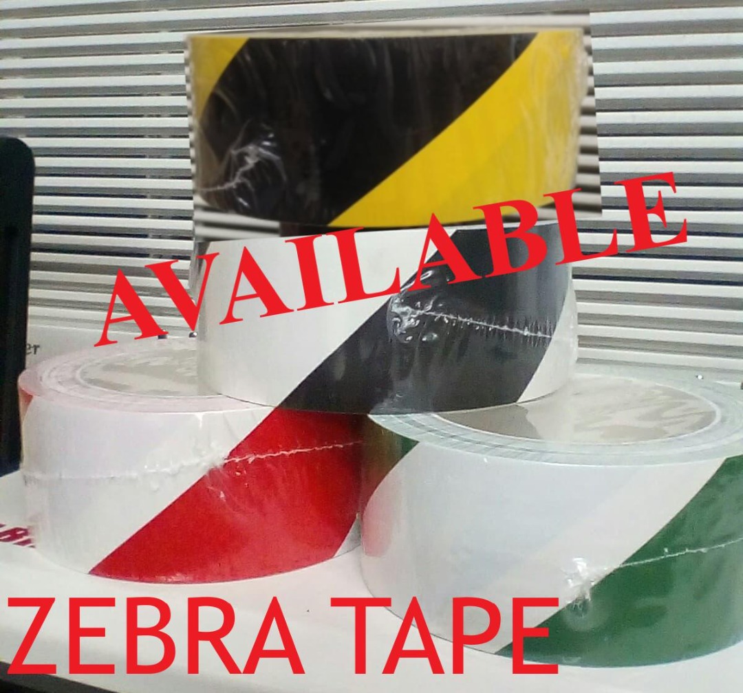 ZEBRA TAPE, Commercial & Industrial, Construction Tools & Equipment on ...