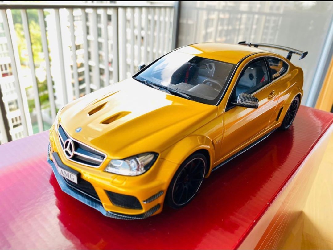 1/18 Mercedes-Benz C63 AMG Black Series (GT034), Hobbies & Toys, Toys ...