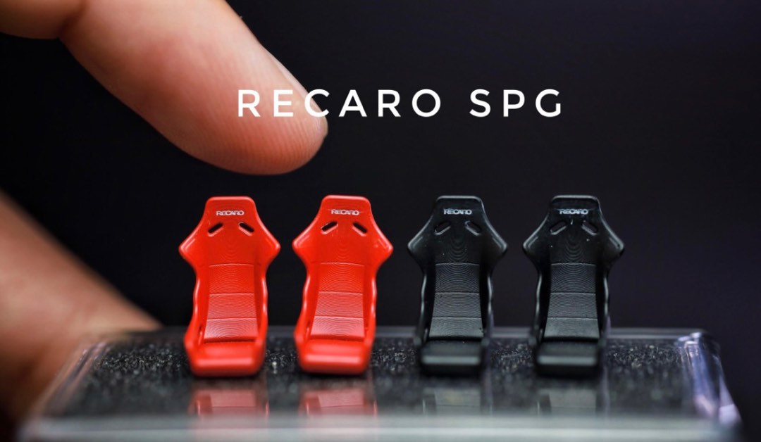 1/64 Recaro SPG Seat, Hobbies & Toys, Toys & Games on Carousell