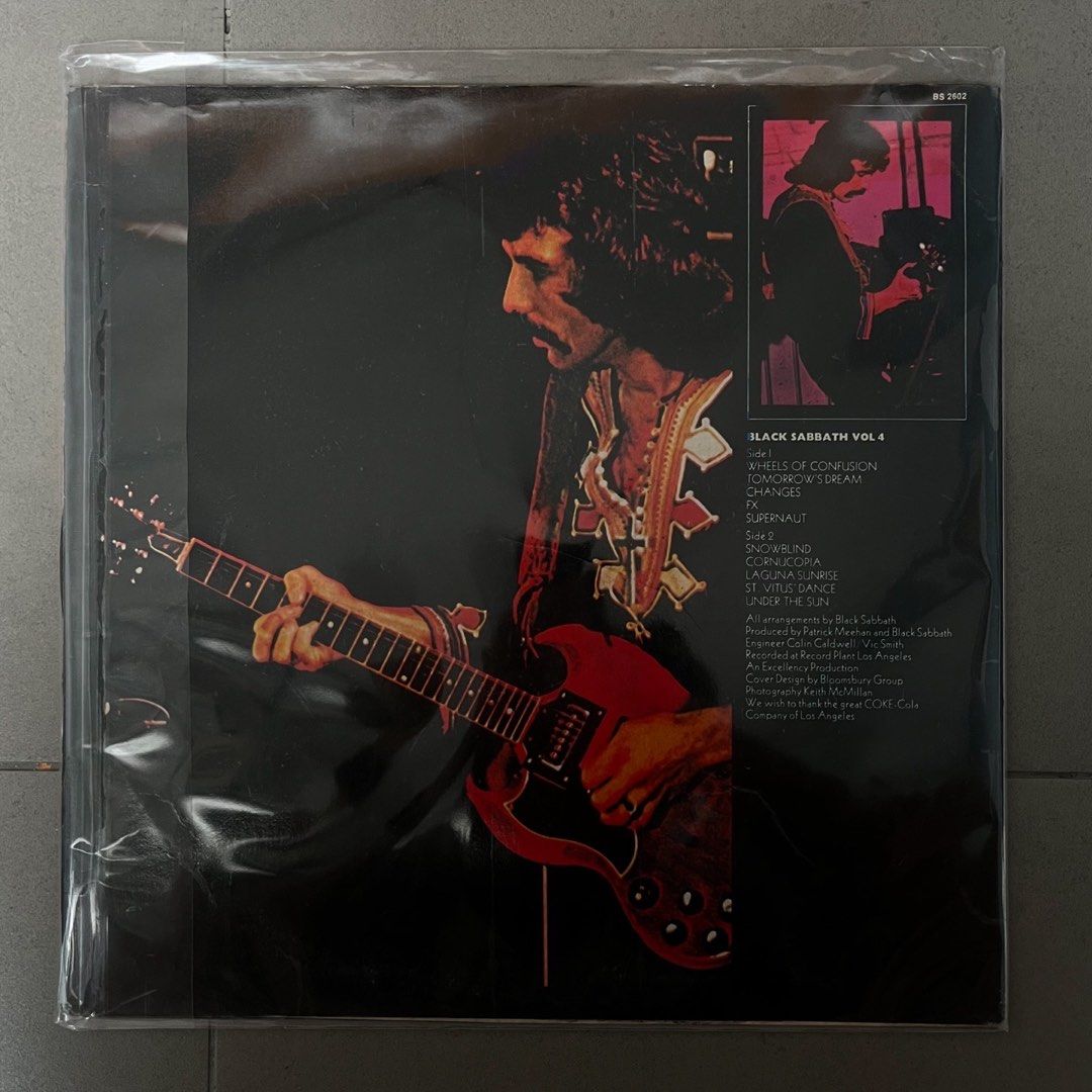 1972 Black Sabbath Vol 4, Hobbies & Toys, Music & Media, CDs & DVDs on ...