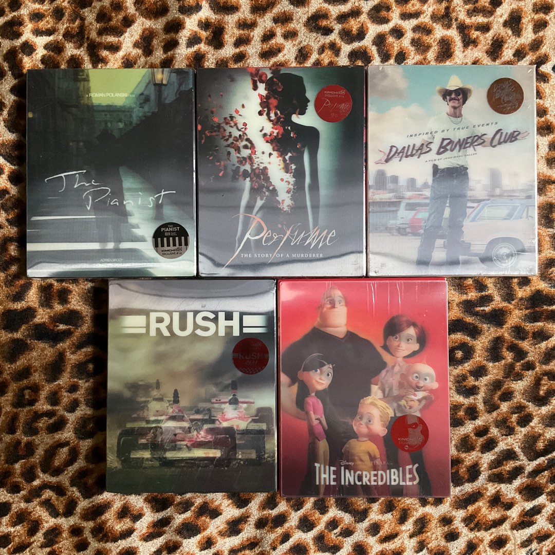 [全新] 韓國 KIMCHIDVD 限量鐵盒版 Blu-ray 共五套 (全部附幻變立體紙套 / 有中文字幕), 興趣及遊戲, 音樂、樂器 ...