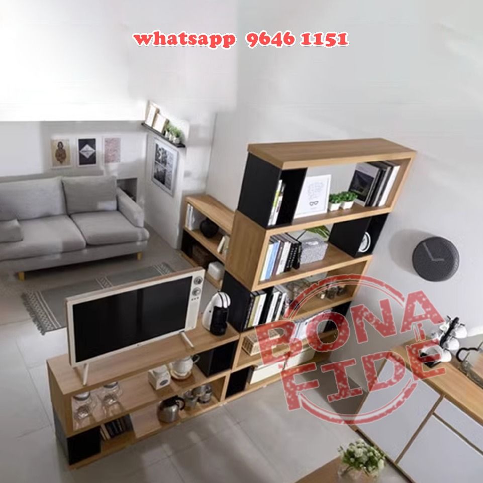 隔斷展示多層組合書架/書櫃/屏風層架 [CB22-51] Multi-Storey Rack/Screen Stand 板厚25cm 承重力強 ...