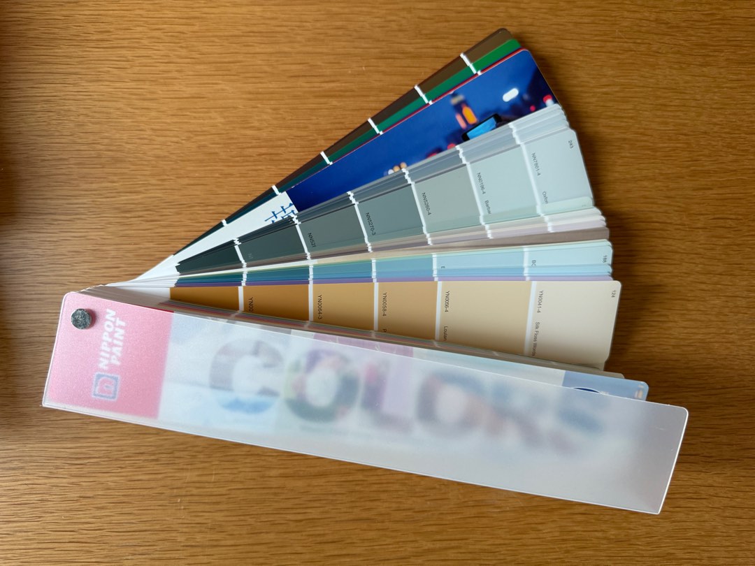 (裝修必備)立邦油漆色卡 Nippon Paint Sample Book, 傢俬＆家居, 其他, 家居改善及收納用品 - Carousell