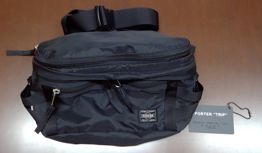 稀有日本 PORTER 吉田 腰包 後背包 2WAY 二用, 名牌精品, 精品包與皮夾在旋轉拍賣