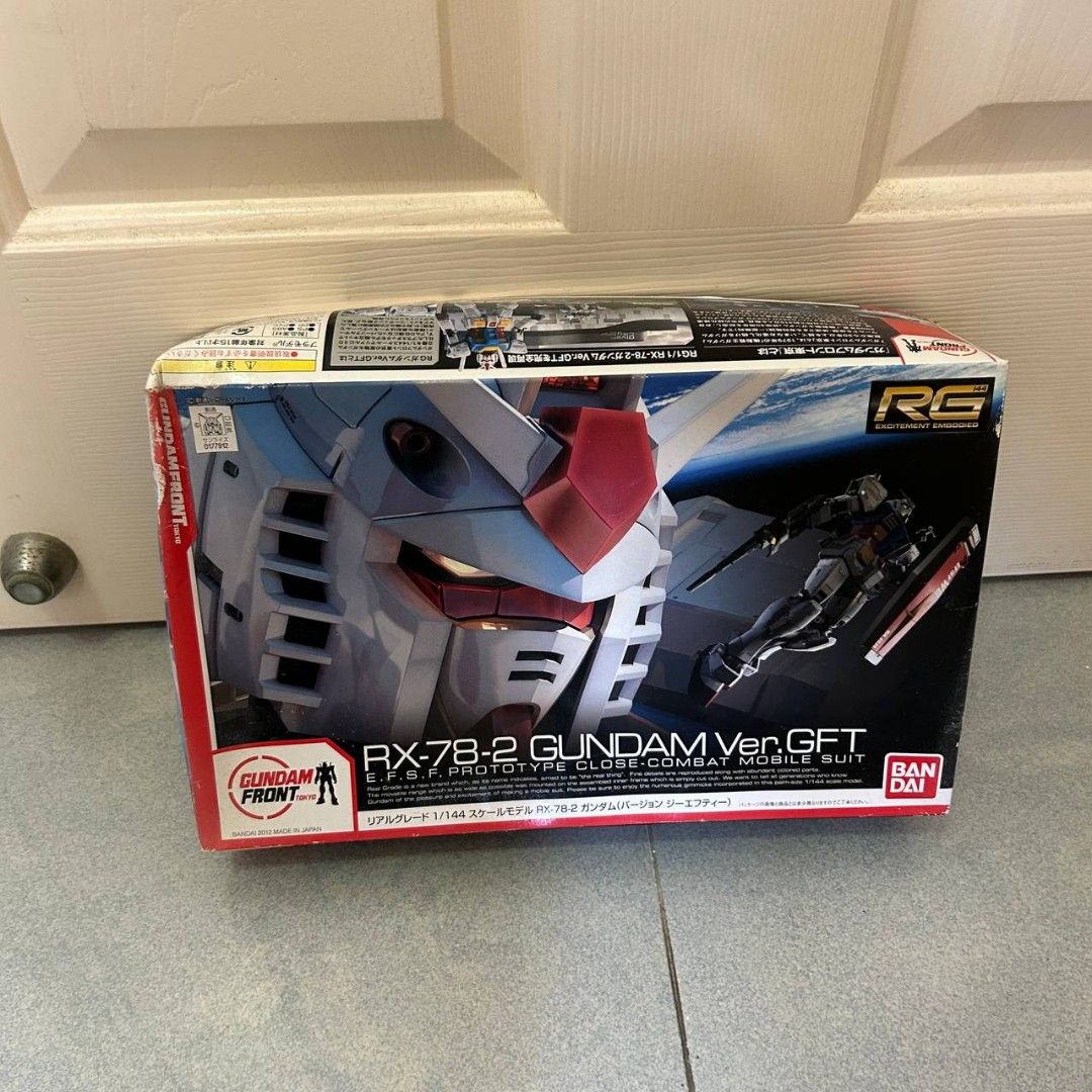高達模型 RX-78 GUNDAM Ver GFT., 興趣及遊戲, 玩具 & 遊戲類 - Carousell
