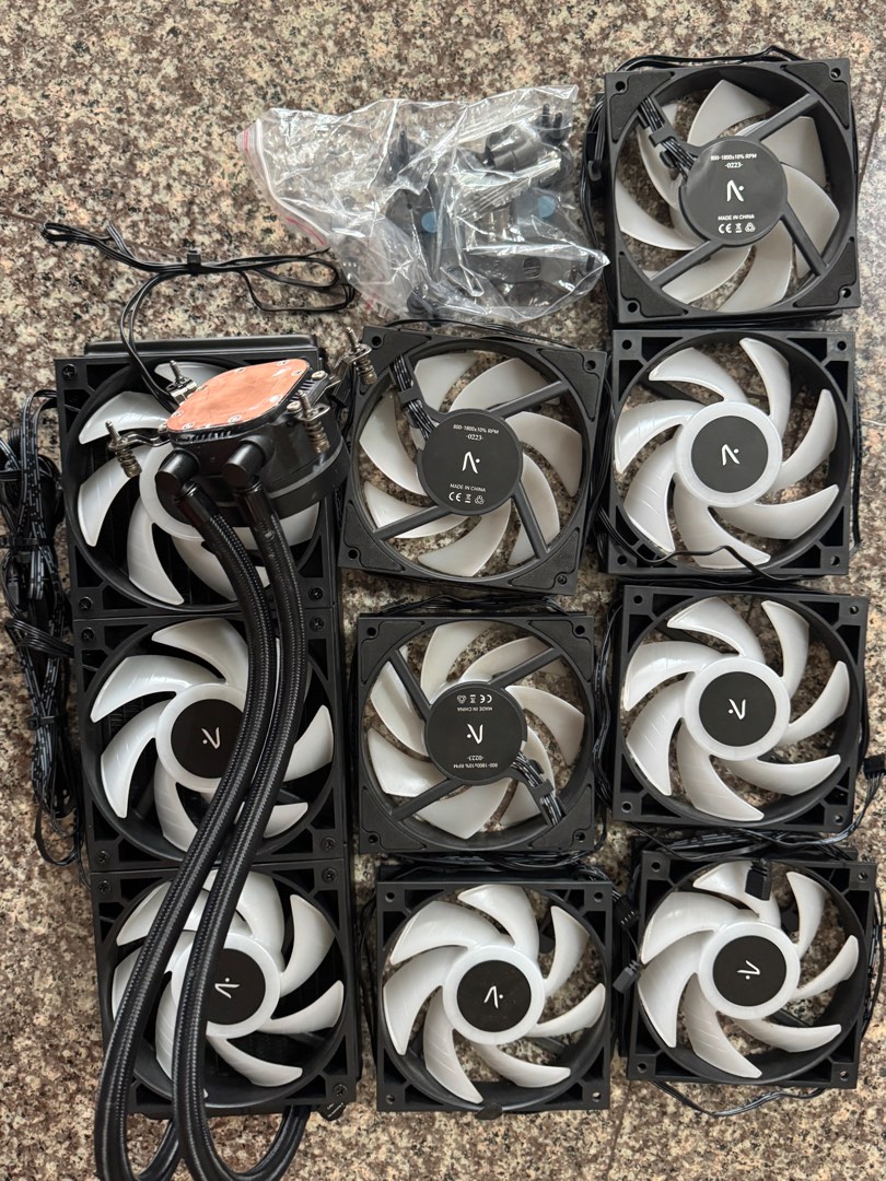 Aftershock AIO and fan, Computers & Tech, Parts & Accessories, Computer ...