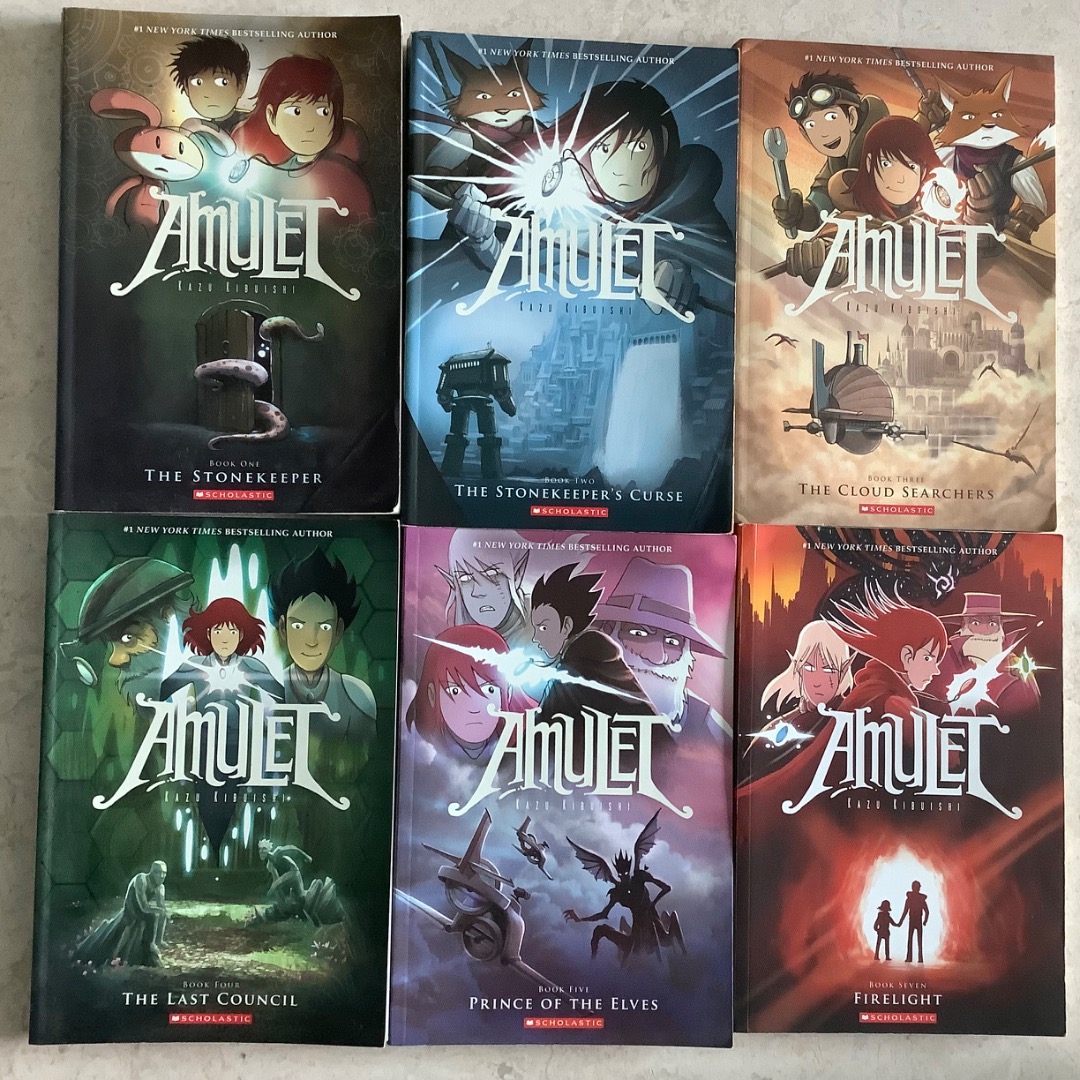 Amulet Books 1-7 (6 not included), Hobbies & Toys, Books & Magazines ...