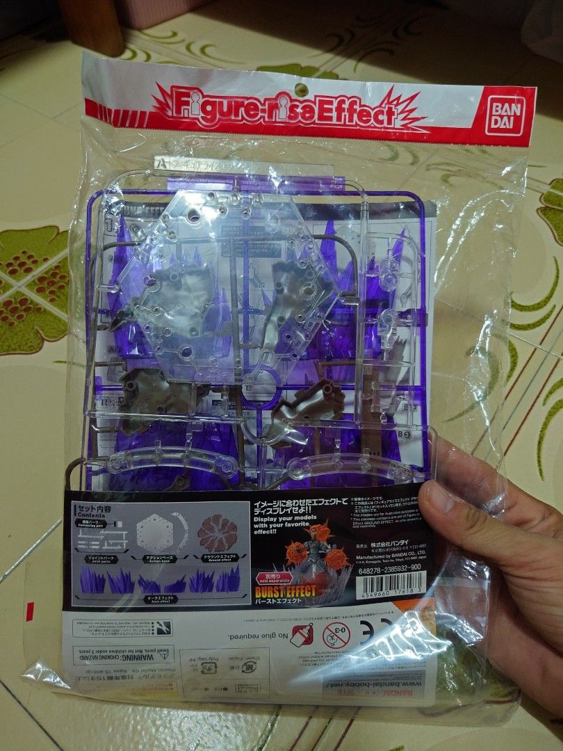 Bandai Figure Rise Effect Purple, Hobbies & Toys, Toys & Games on Carousell