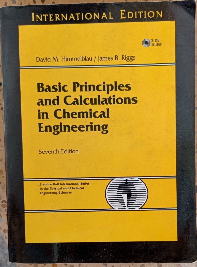 Basic Principles and Calculations in Chemical Engineering-Seventh ...