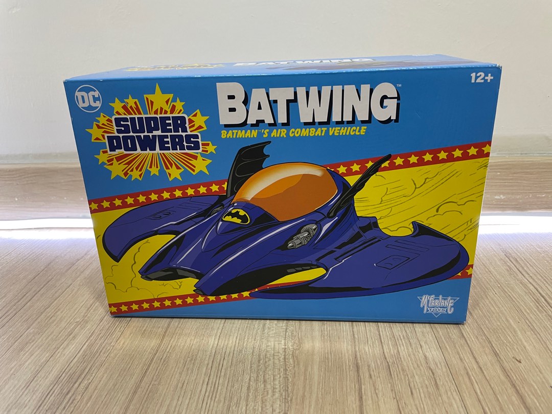 BATWING DC SUPER POWERS Batman's Air Combat Vehicle NEW sealed 2022 ...