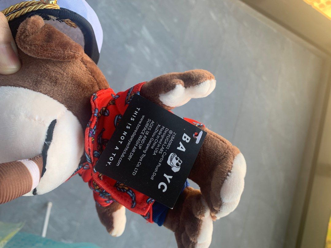 BAYC Bored Ape Yacht Club Official Plush Toy / Plushie, Hobbies & Toys ...