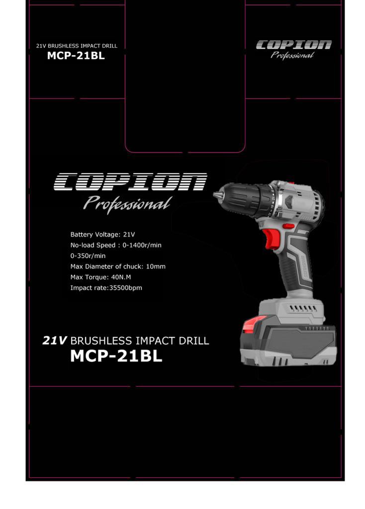 Bettery Drill Copion 21V, Furniture & Home Living, Home Improvement ...
