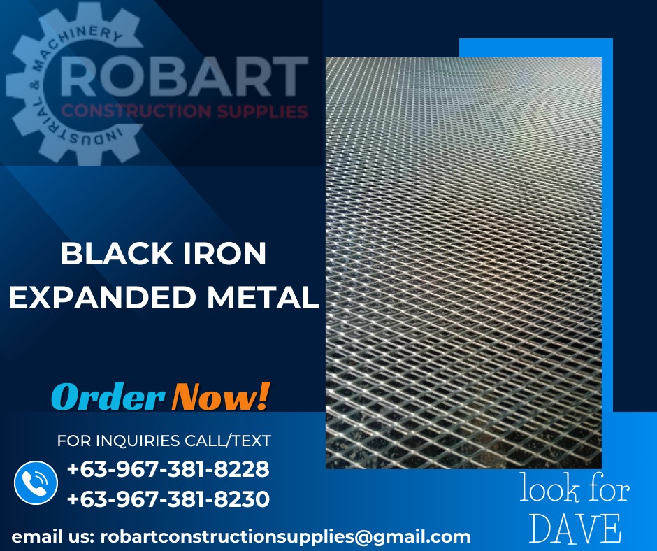 BLACK IRON EXPANDED METAL, Commercial & Industrial, Construction Tools ...