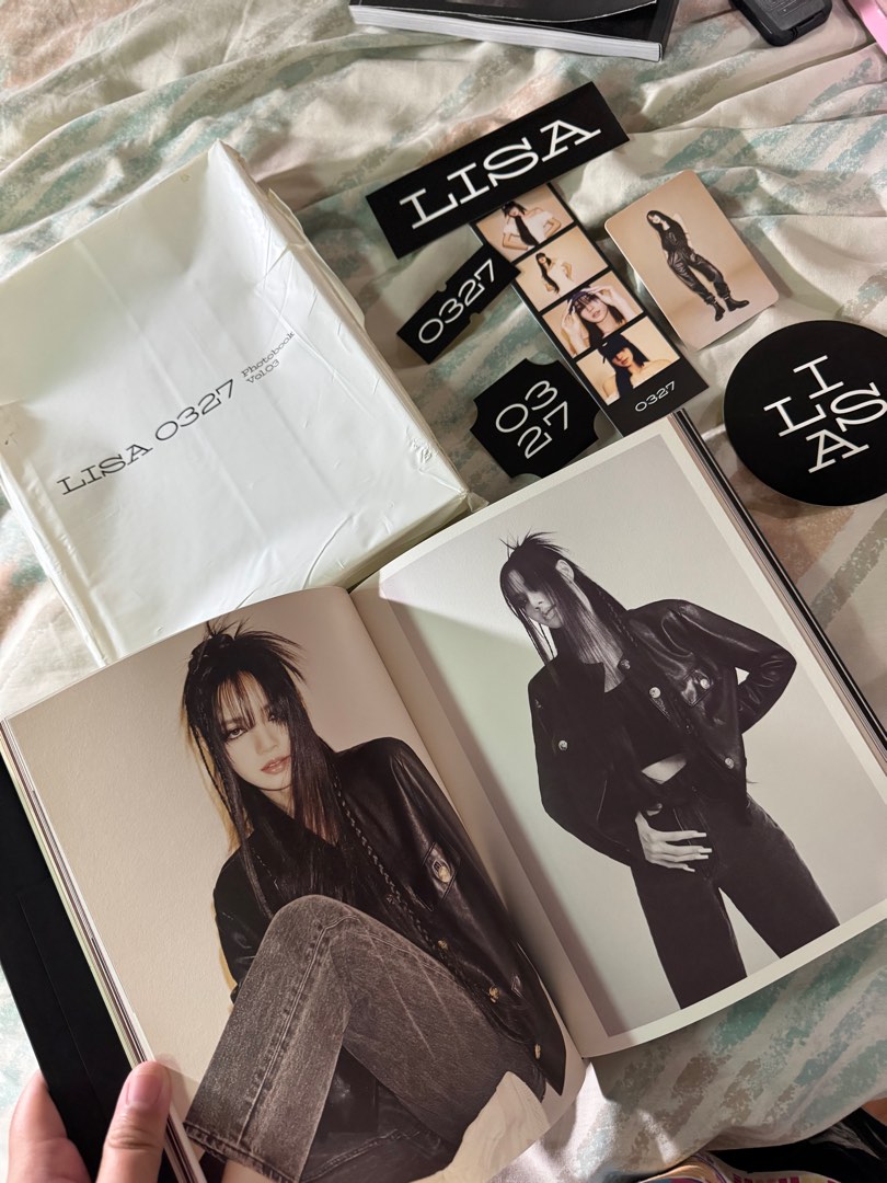 BLACKPINK Lisa Photobook 0327 Vol 3, Hobbies & Toys, Memorabilia ...