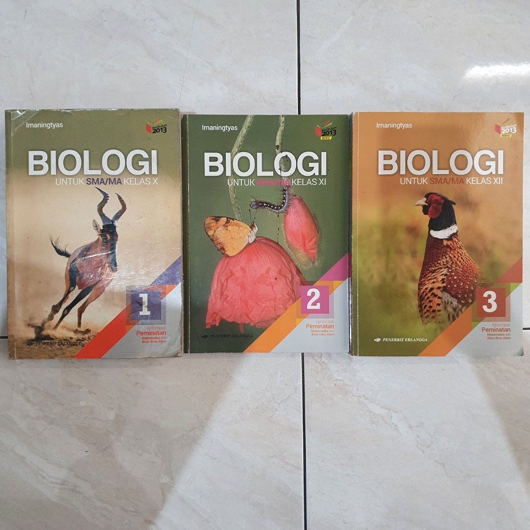Buku Biologi untuk SMA Kelas 10,11,12, Buku & Alat Tulis, Buku ...