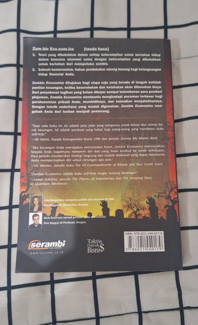Buku Zombie Economics Panduan Keuangan Pribadi 324 Halaman, Buku & Alat ...
