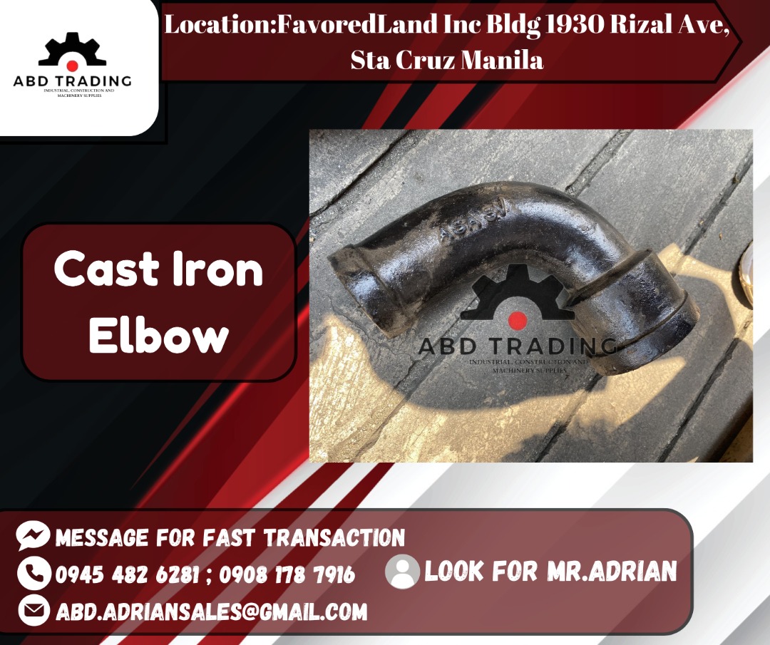 Cast Iron Elbow, Commercial & Industrial, Construction Tools ...