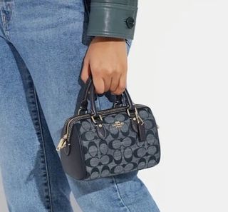 Coach Rowan Satchel with puffy quilting, Women's Fashion, Bags ...