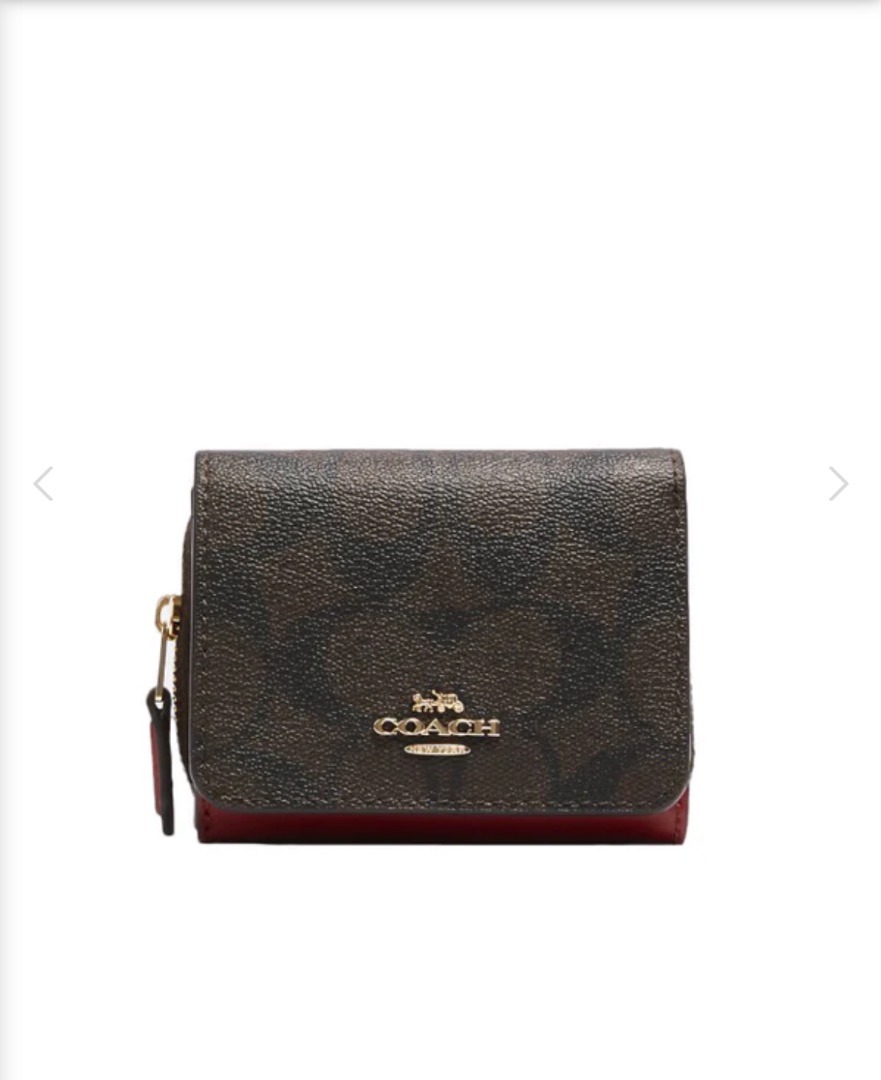 Coach trifold wallet, Women's Fashion, Bags & Wallets, Wallets & Card ...