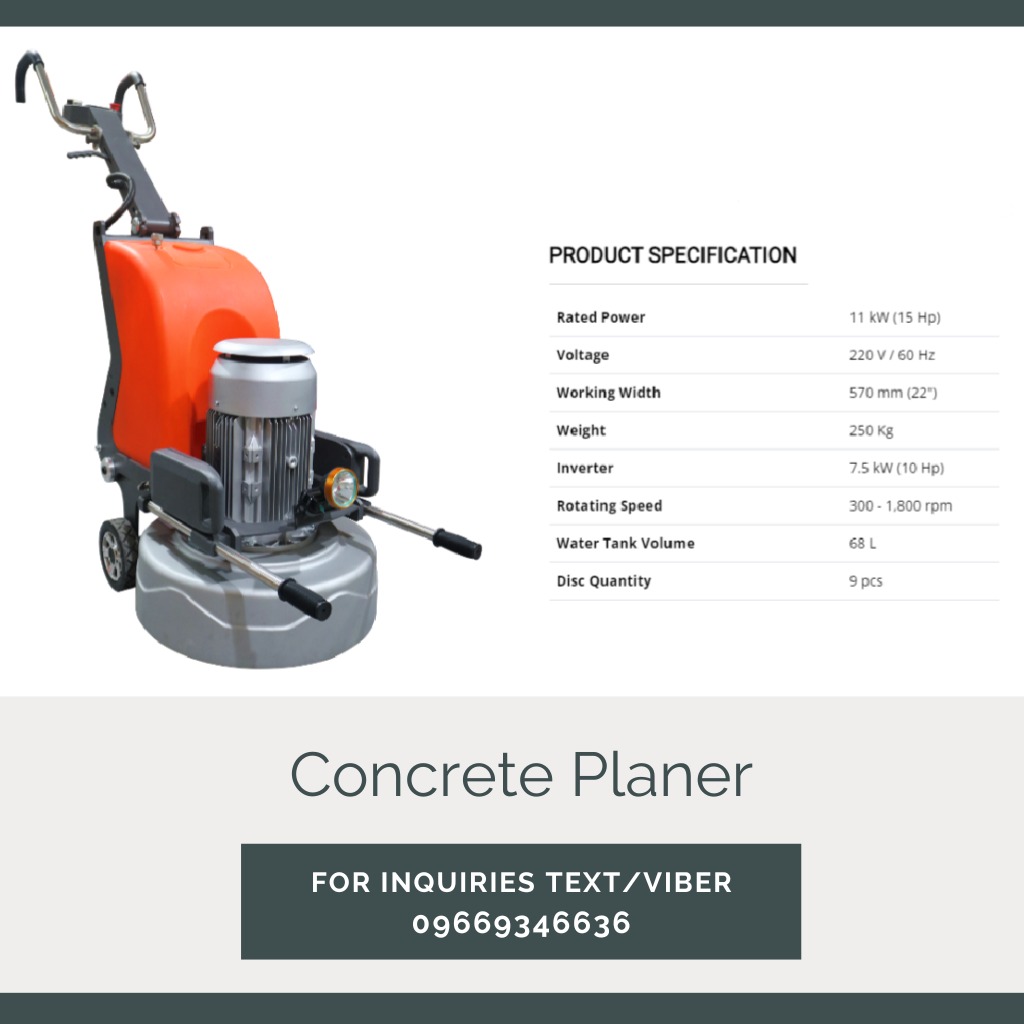 Concrete Planer, Commercial & Industrial, Construction Tools ...