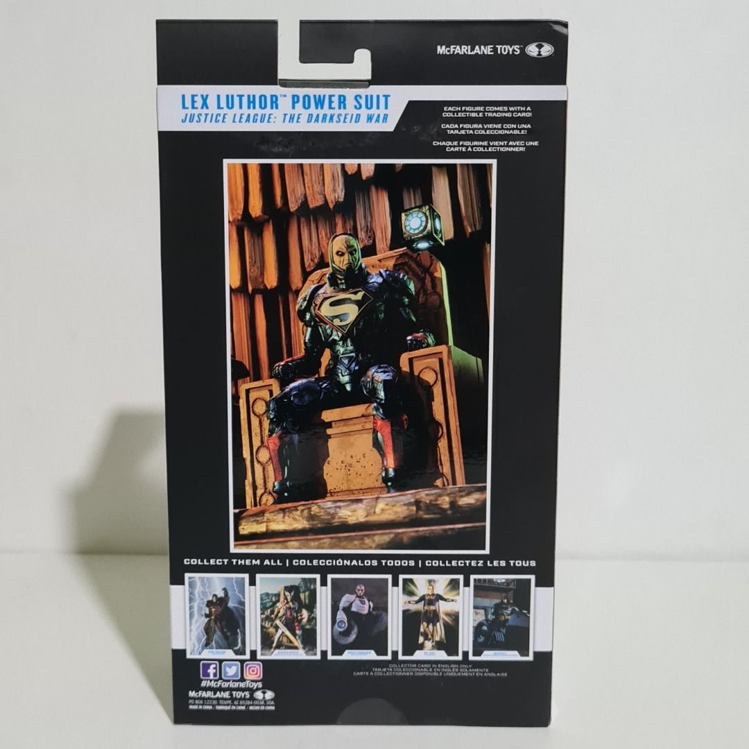 DC Multiverse Lex Luthor Power Suit 7" Figure, Hobbies & Toys, Toys ...