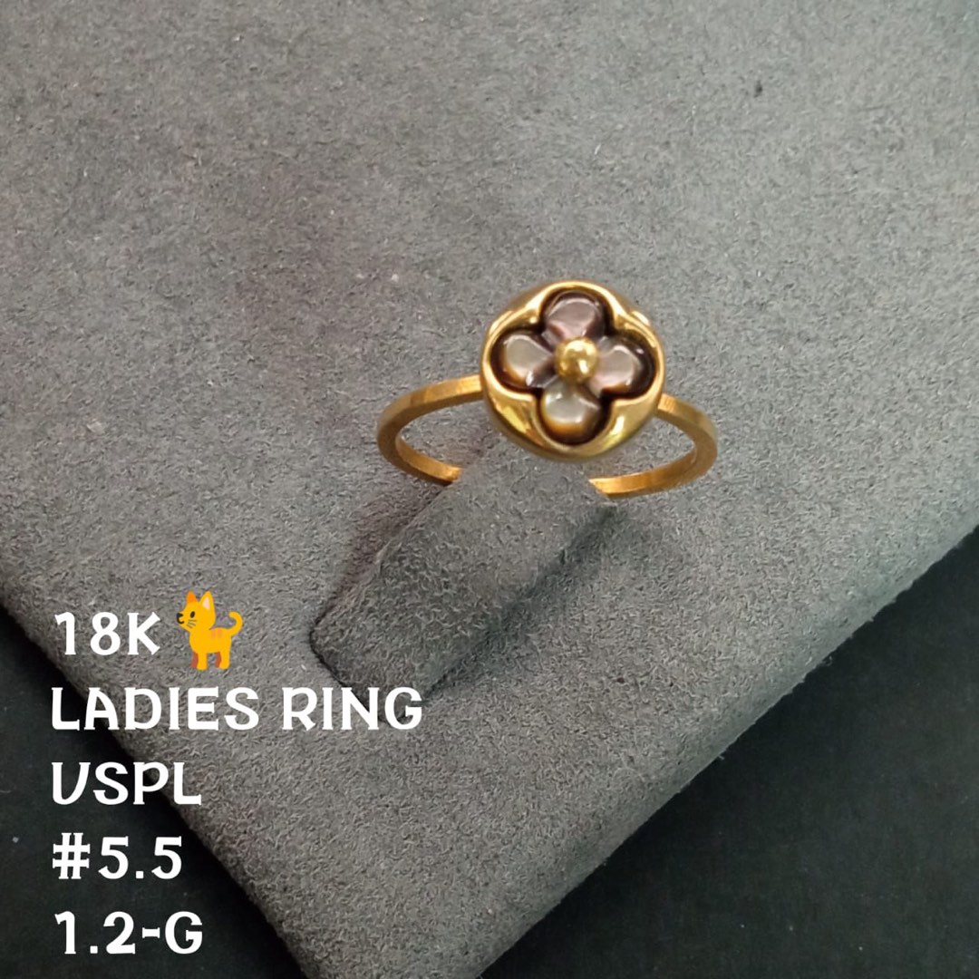 Deep Brown VCA Ring, Women's Fashion, Jewelry & Organizers, Rings on ...